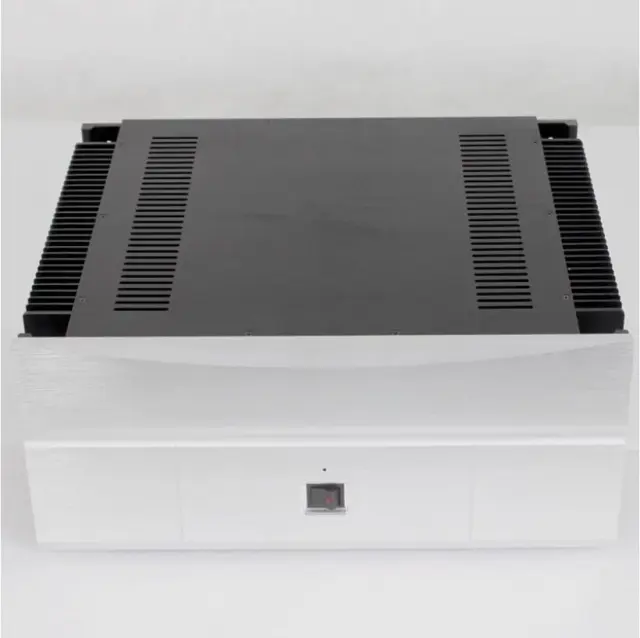 CJ161 Full Aluminum Enclosure Both Sides Heatsink / Power Amplifier Chassis DIY New Class A ...