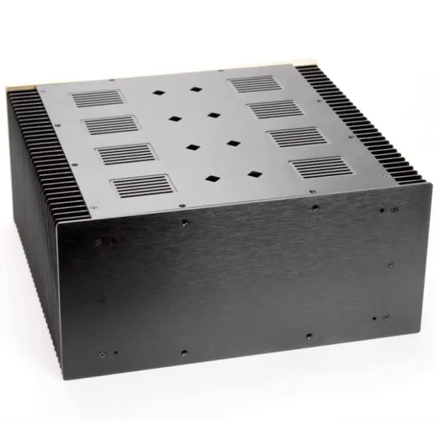 CJ-152 luxurious All-Aluminum Audio Amplifier Chassis HiFi Class A Power Amp Large Case DIY Box