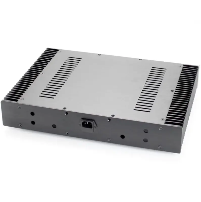 CJ-158 Full Aluminum Amp Enclosure / Mini Amplifier Chassis PSU class A ...