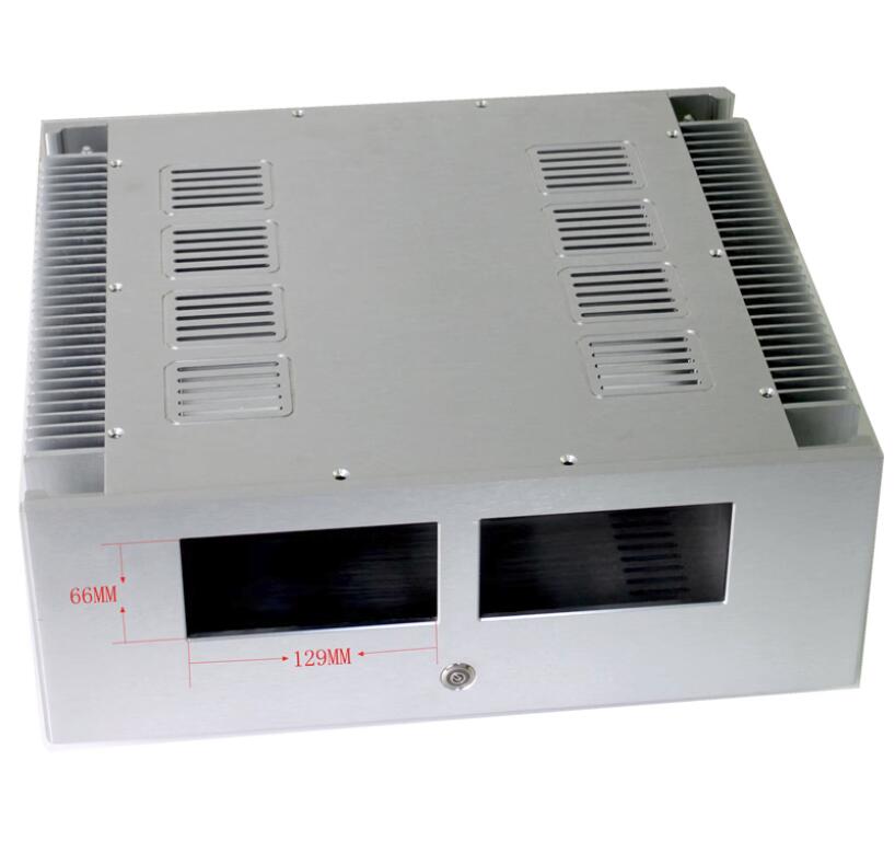 WA157 All-Aluminum Audio Amplifier Chassis HiFi Class A Power Amp Large ...