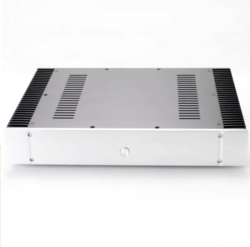 CJ-158 Full Aluminum Amp Enclosure / Mini Amplifier Chassis PSU class A ...