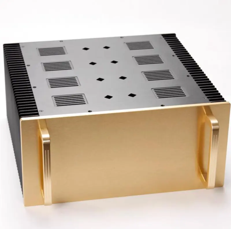 CJ-152 luxurious All-Aluminum Audio Amplifier Chassis HiFi Class A Power Amp Large Case DIY Box