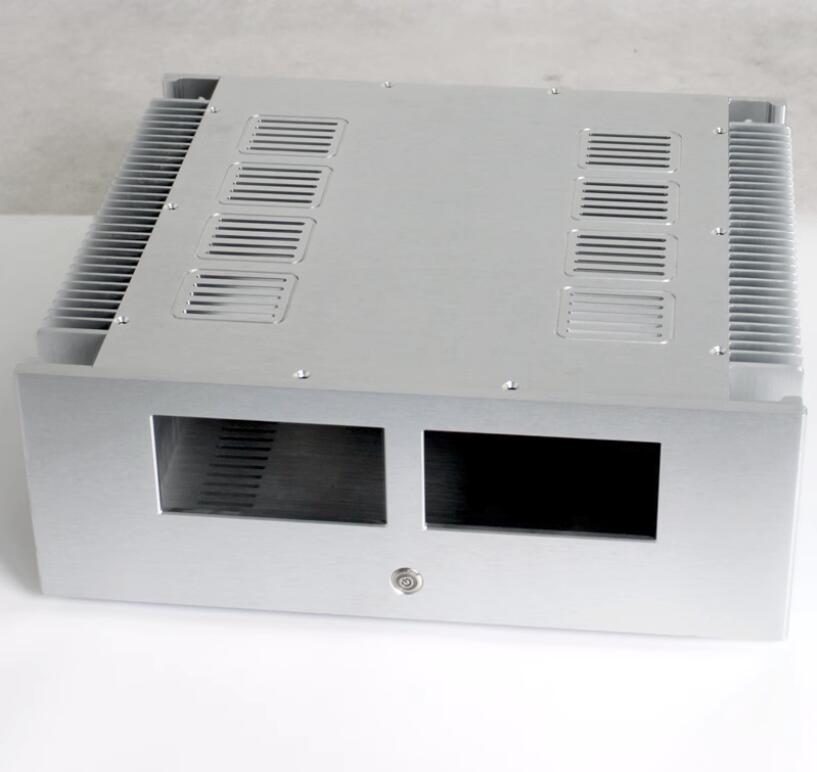WA157 All-Aluminum Audio Amplifier Chassis HiFi Class A Power Amp Large Case DIY Box