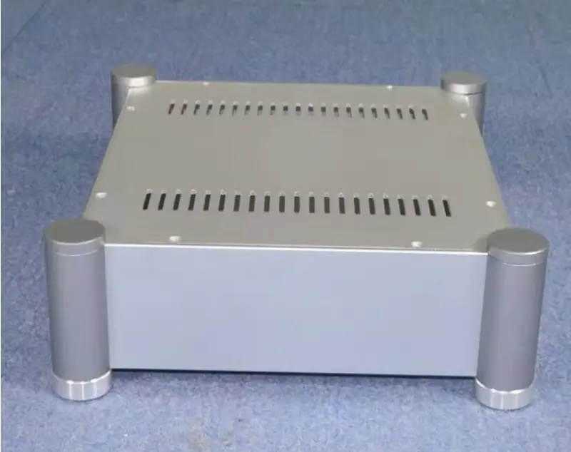 CJ145 Full Aluminum Power Amplifier Chassis DAC Case Preamp Box PSU Enclosure