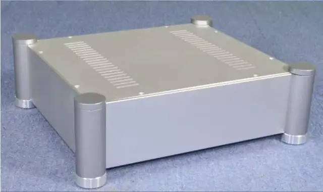 CJ145 Full Aluminum Power Amplifier Chassis DAC Case Preamp Box PSU Enclosure