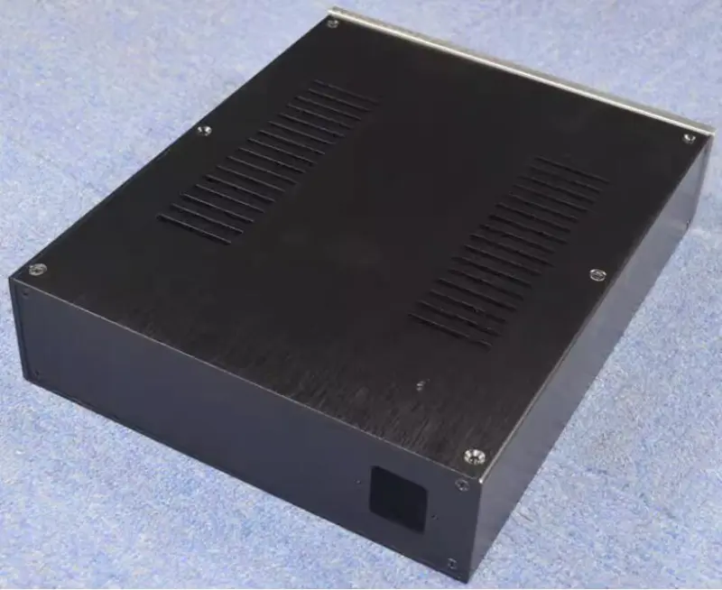WA137 Full Aluminum Power Amplifier Chassis DAC Case Preamp Box PSU Enclosure 320*62*248MM