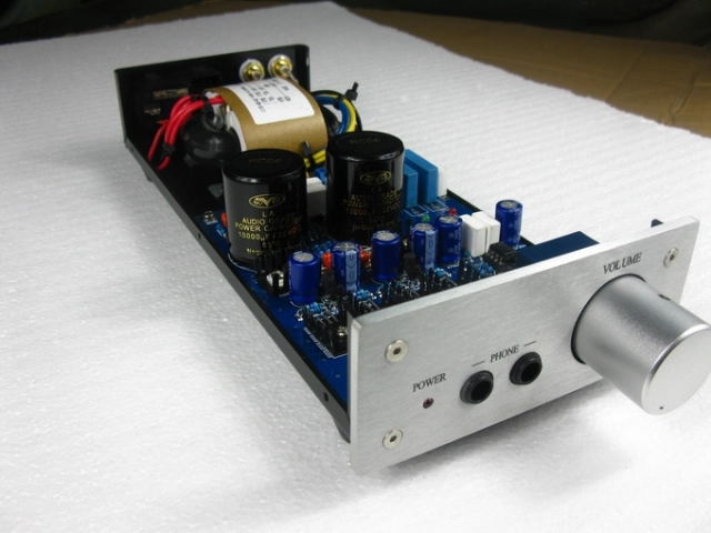 E-01 HiFI Audio stereo headphone amplifier BD139 BD140 transistor ...