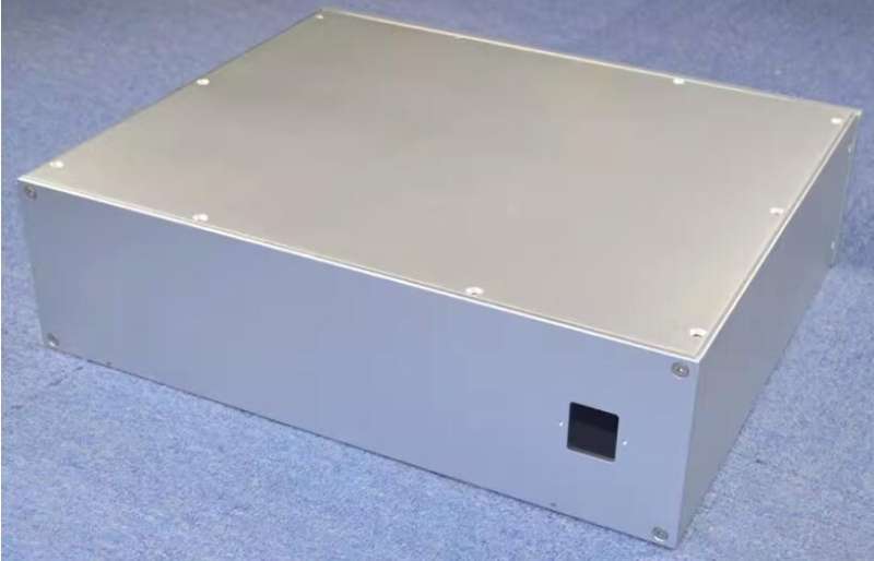 WA139 Full aluminum chassis Power amp box DIY amplifier case 430*120*358MM