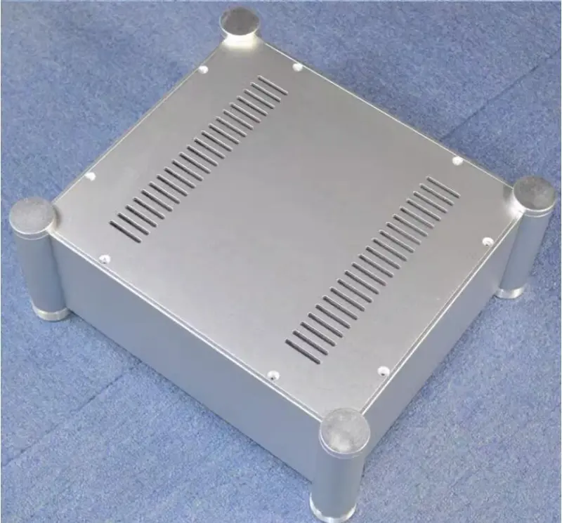 WA136 Full Aluminum round corner aluminum chassis power amplifier case ...
