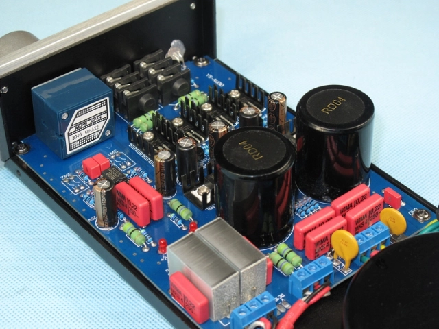 E-01 HiFI Audio stereo headphone amplifier BD139 BD140 transistor ...