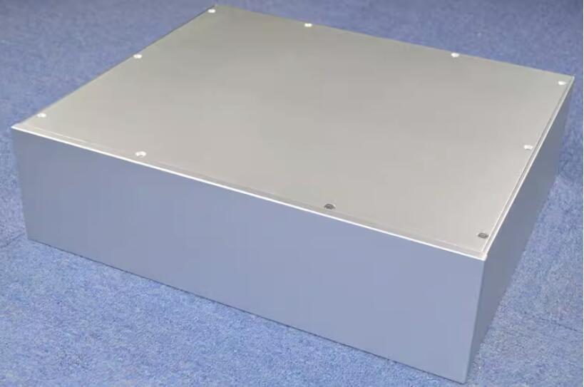 WA139 Full aluminum chassis Power amp box DIY amplifier case 430*120*358MM