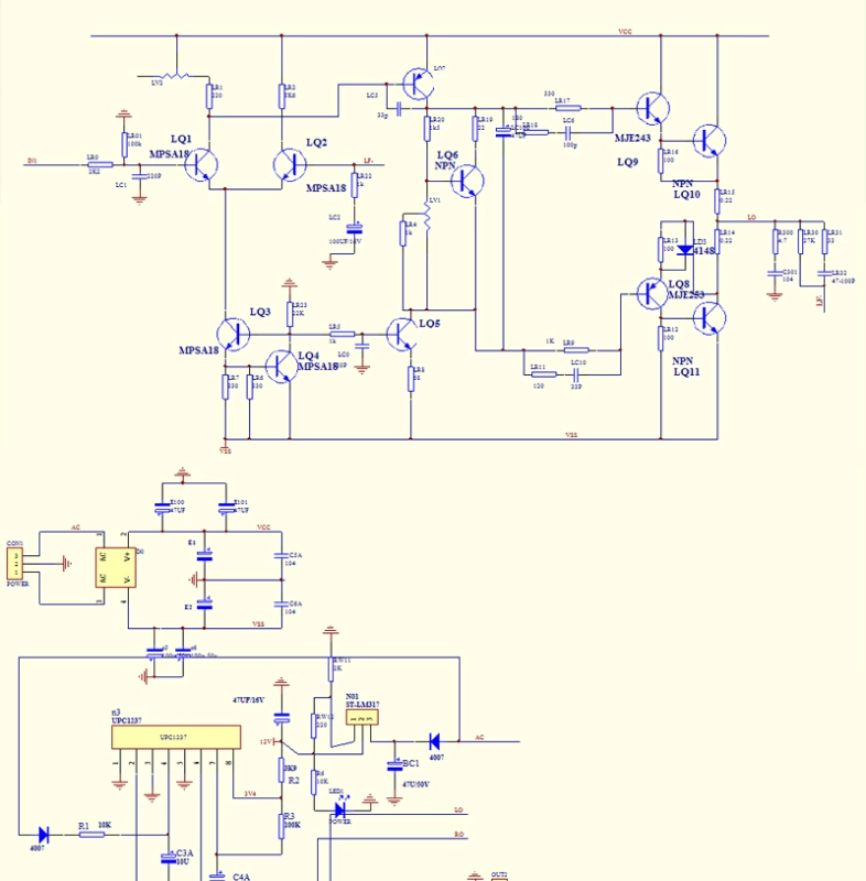 Reference UK Naim NAP200 circuit hifi dual channel amplifier board with ...
