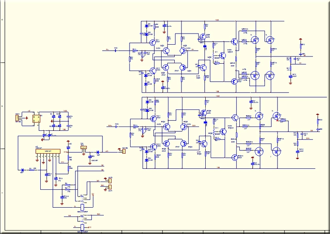 Assemble A4 Fully Symmetric Dual Differential Power Amplifier HiFi ...