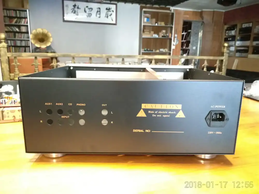 NEW fashion Aluminum panel Steel body amplifier Chassis Case Box ...