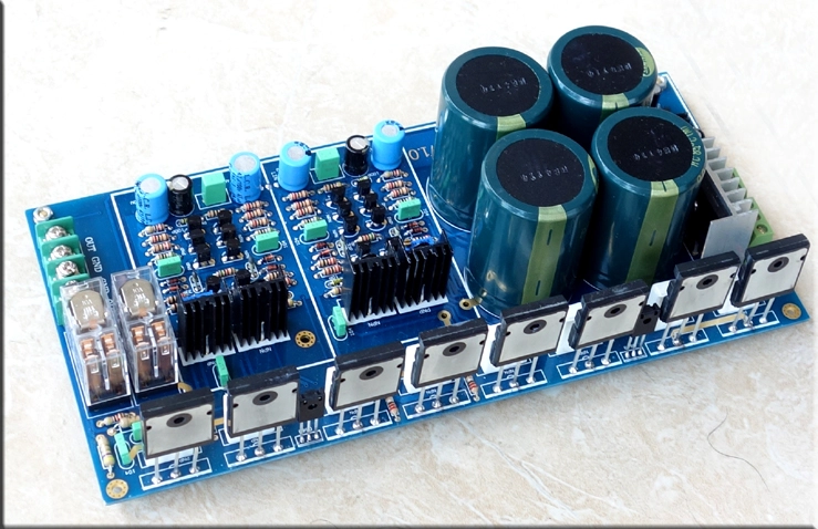 Assemble A4 Fully Symmetric Dual Differential Power Amplifier HiFi ...