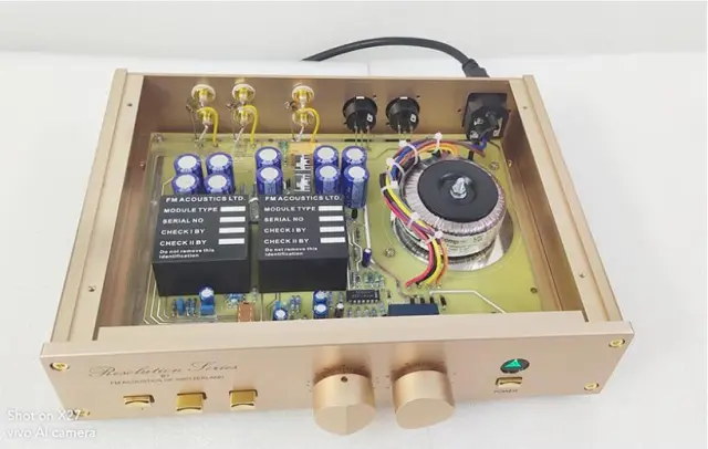 Finished Hifi Stereo class A Preamplifier Home Amplifier Base On ...