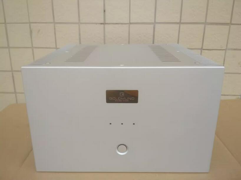 Goldmund Silver All aluminum amplifier chassis AMP Enclosure DIY box ...