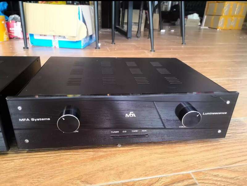 1 Set Mfa preamplifier split chassis 10mm thick acrylic panel power ...