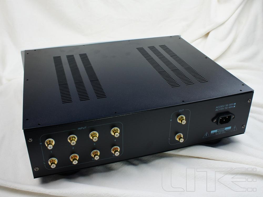NEW Lite A28 -B series HIFI preamplifier chasis DIY audio box amplifier ...