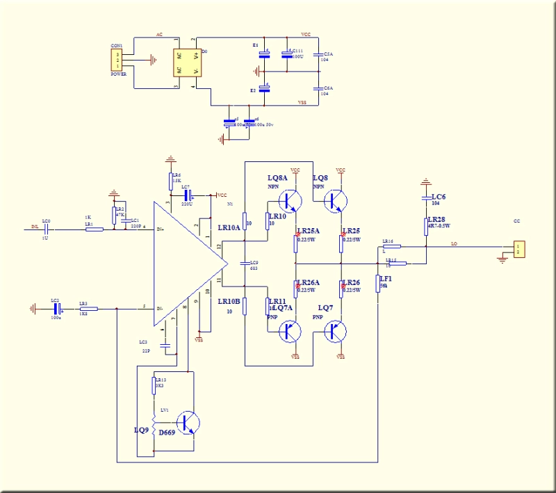 Assembled A7 UPC1342V 2SC5200 2SA1942 Mono HiFi Power Amplifier Board
