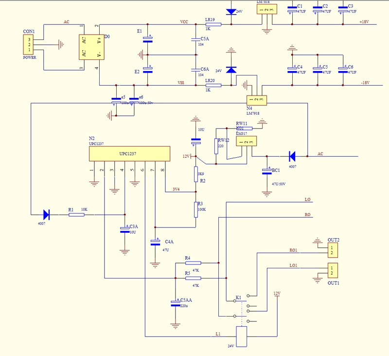 M4 Imitate Britain Sutton SF60 Circuit 150W+150W hifi stereo Power ...