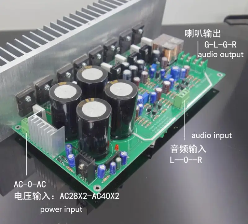 Assembly Reference Krell KSA100 Class A 250W+250 Power Amplifier Board HiFi Stereo Home Audio ...