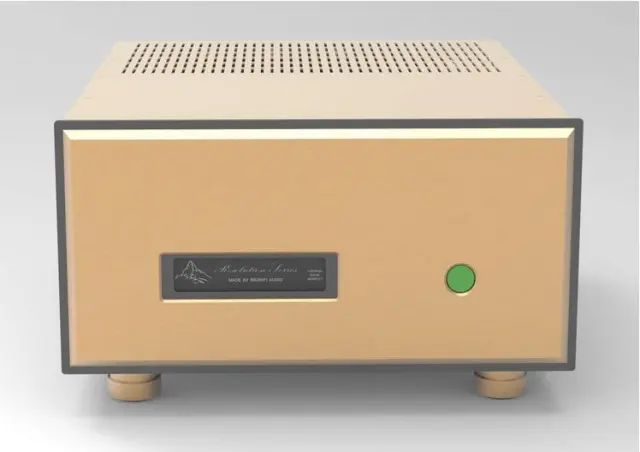 Reference FM Acoustics FM1811 Golden All-Aluminum Power Amplifier ...