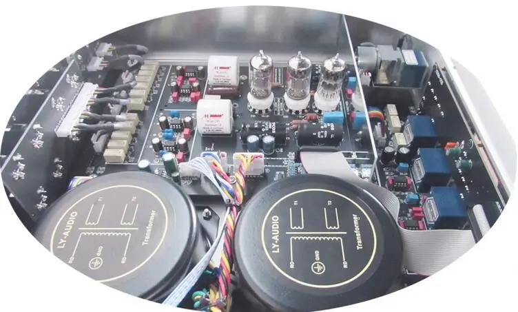 C500 hifi Fully balanced pure class A tone electronic tube preamplifier