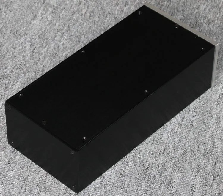 WA132 Blank DIY Aluminum Power Amplifier Chassis Hifi Preamp Case PSU Box