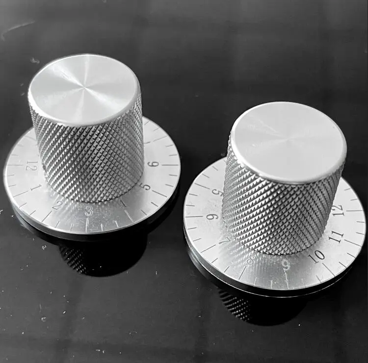 38mm * 25 mm HIFI Solid Full Aluminum Volume Potentiometer Knob For ...
