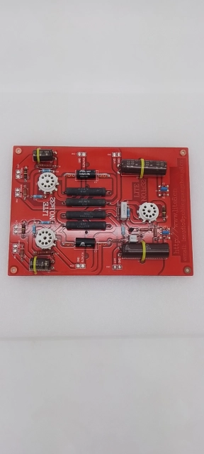 LS32 Tube Finished Preamplifier Board 6H30 Tube Amplification(No Tubes)