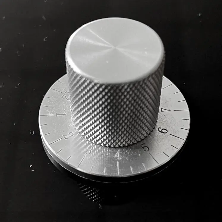 38mm * 25 mm HIFI Solid Full Aluminum Volume Potentiometer Knob For ...