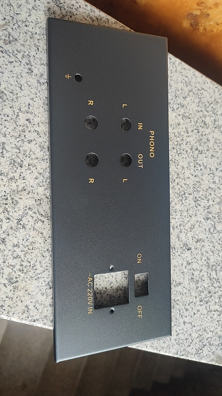 AN phono preamplifier DIY chassis Aluminum panel iron body hifi ...