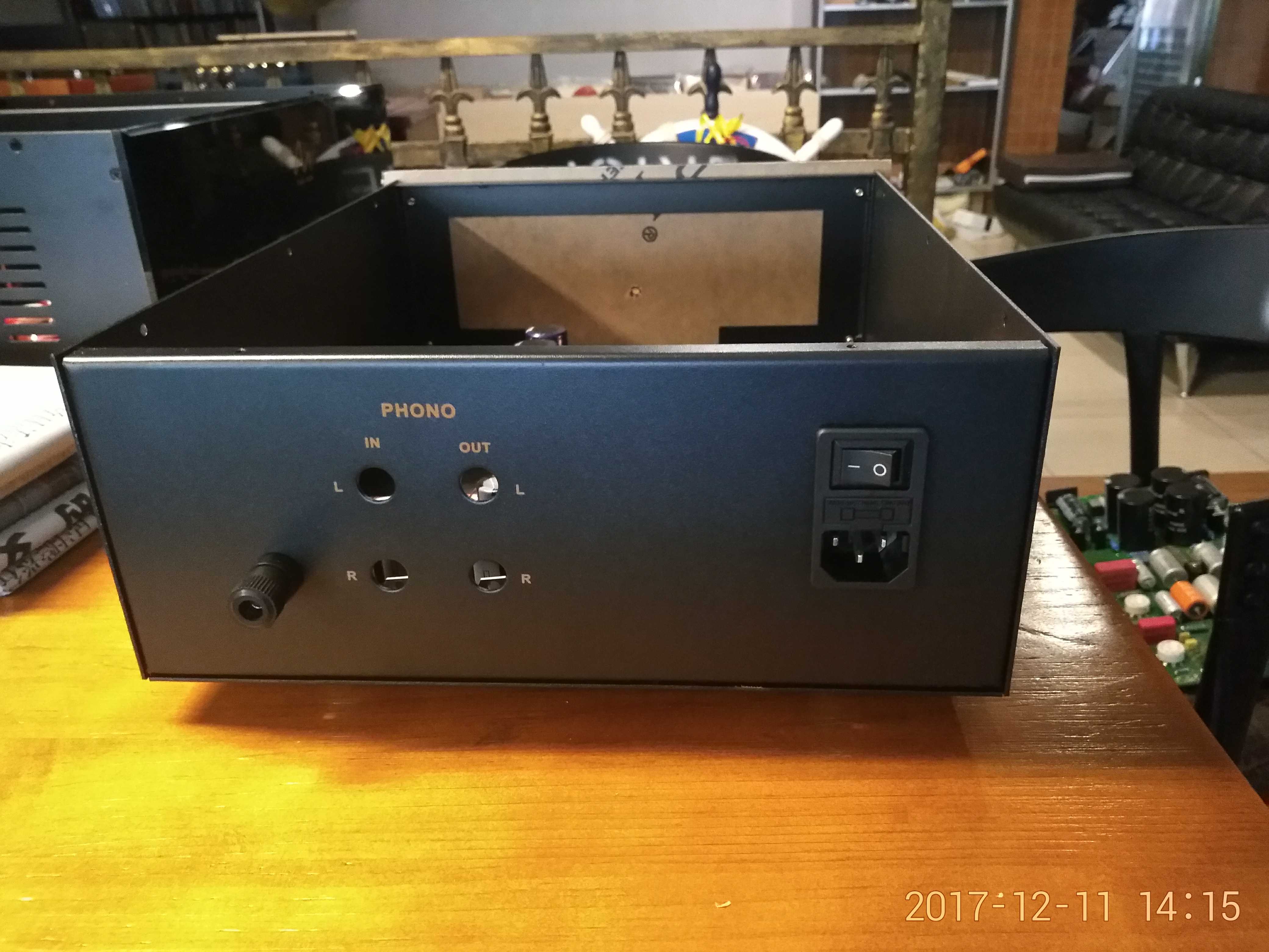 AN phono preamplifier DIY chassis Aluminum panel iron body hifi ...