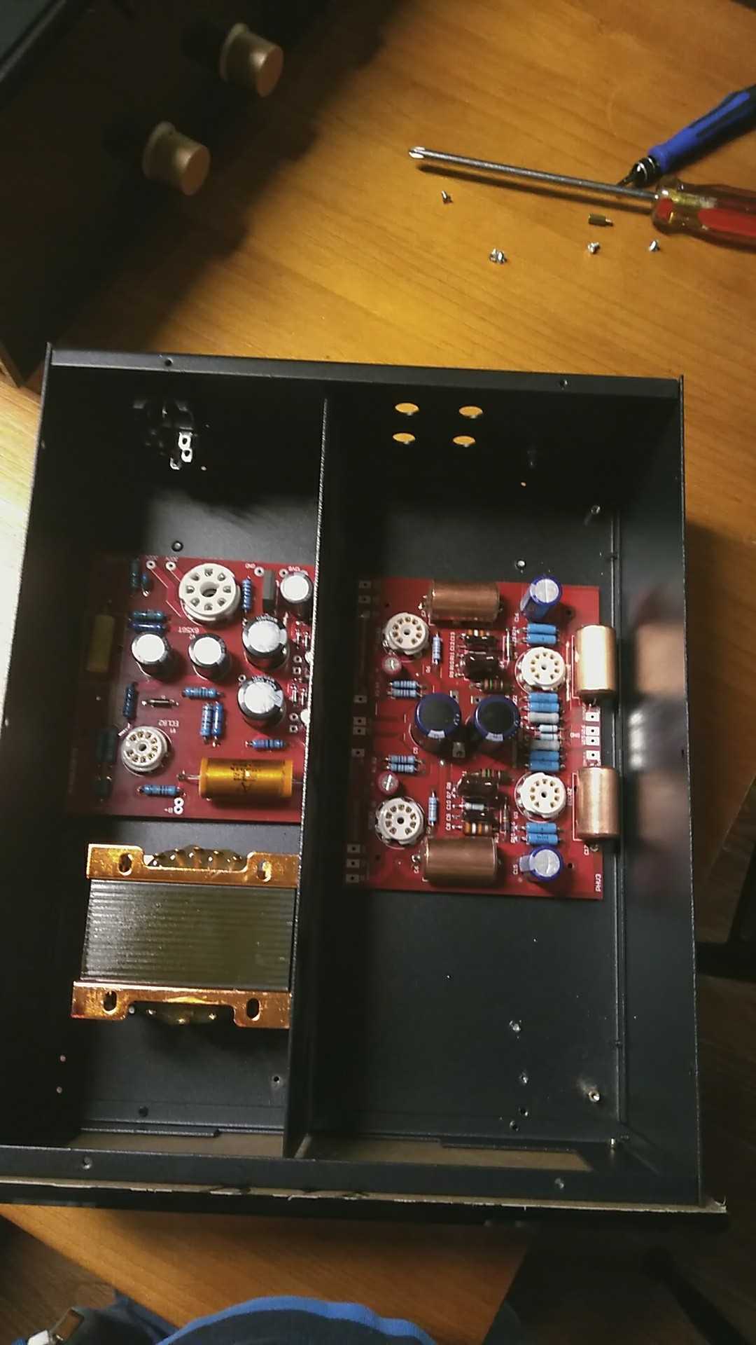 AN phono preamplifier DIY chassis Aluminum panel iron body hifi ...