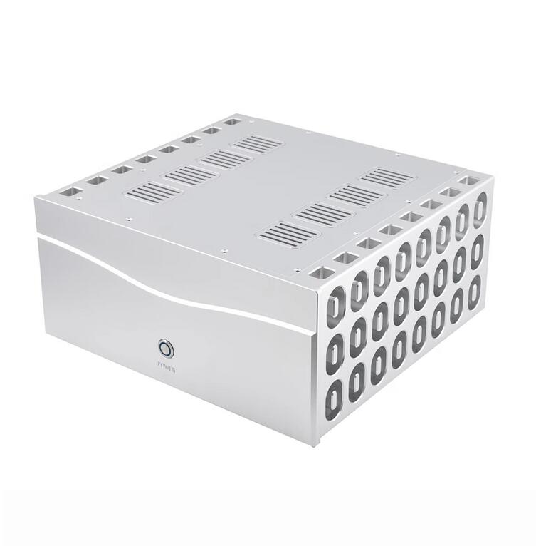 CNC aluminum 4420 large space luxury Class A power amplifier case audio ...