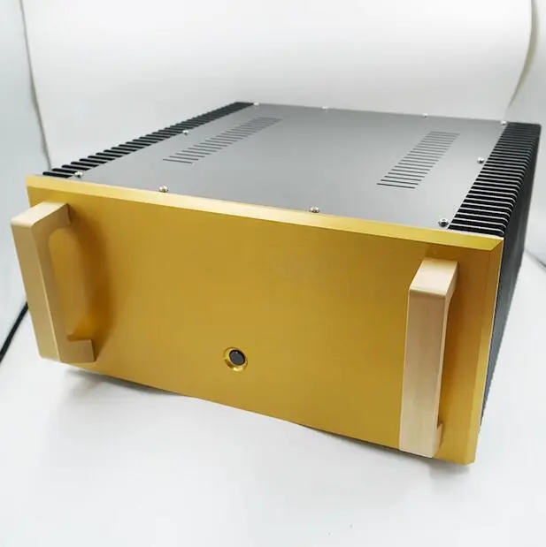 Full aluminum chassis Class A Power amplifier case hifi DIY enclosure with heatsink