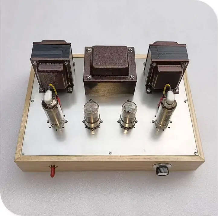 6G2P+6P12 6W*2 Single ended Class A Low power tube amplifier kit ...