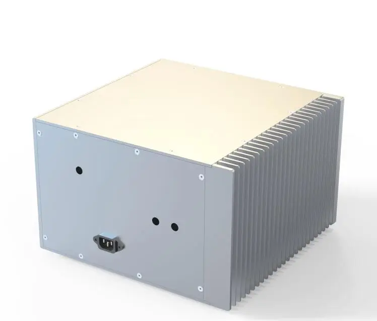 Aluminum Power Amplifier Chassis DIY HiFi Audio class A Amp Case TELOS ...