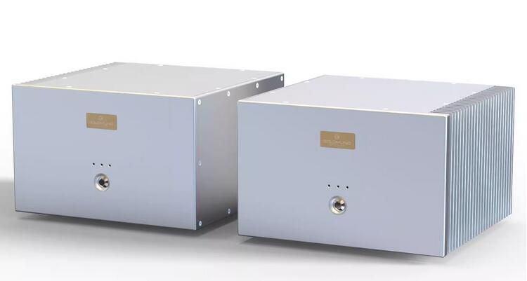 Aluminum Power Amplifier Chassis DIY HiFi Audio class A Amp Case TELOS ...