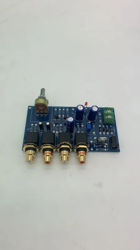 Finished PASS H2 hifi Field effect transistor preamplifier board