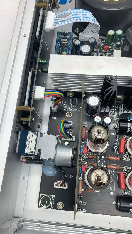 T2500 Fully Balanced HIFI E88CC * 2+ECC82 * 2 tube preamplifier with ...