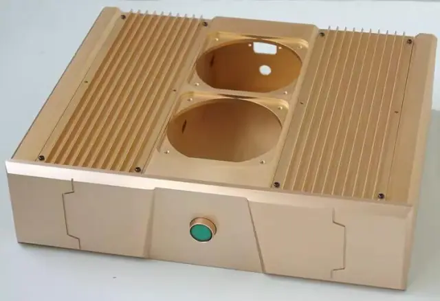 BZ4412A CNC All-Aluminum Audio Amplifier Chassis HiFi Class A Power Amp ...