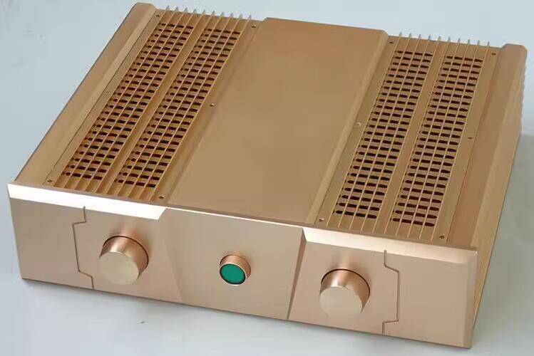 BZ4412A CNC All-Aluminum Audio Amplifier Chassis HiFi Class A Power Amp ...