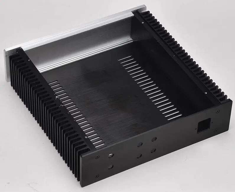 3208 class A amplifier chassis HIFI power supply case DIY Full aluminum Enclosure with heatsink