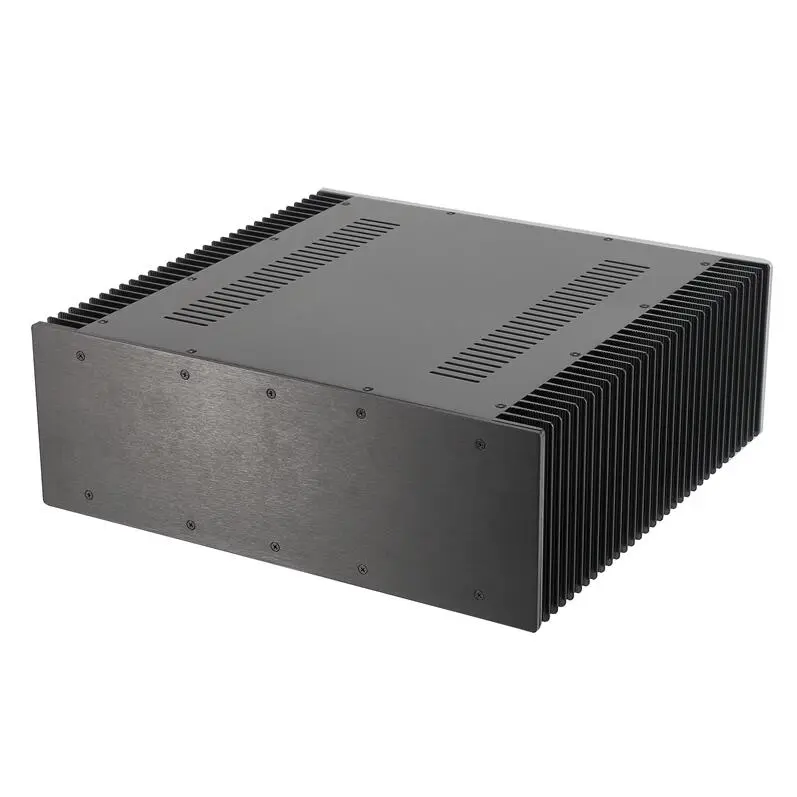 CJ194 All-Aluminum Audio Amplifier Chassis HiFi Class A Power Amp Large Case DIY Box
