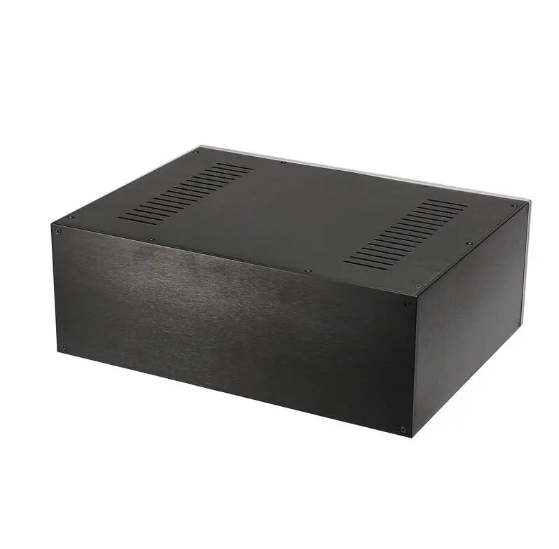 CJ192 All-Aluminum Audio Amplifier Chassis HiFi preamp Large Case PSU ...