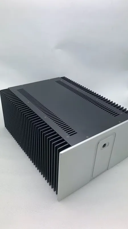 QL3218 amplifier chassis hifi DIY box aluminum panel + iron boday case ...