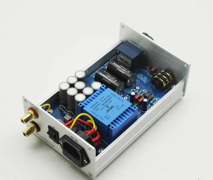 Simulated Grado RA1 Headphone Amplifiers SLOEN Capacitor AC Version