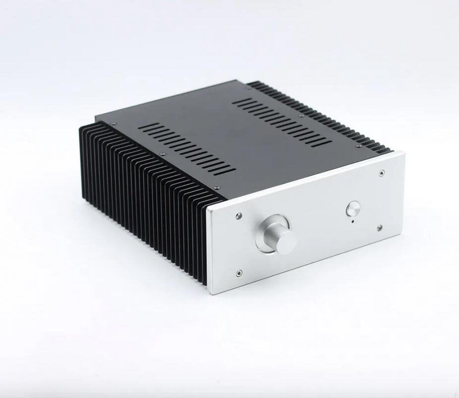 WA5 All Aluminum Amplifier Chassis Class A Power Amp Case DIY Audio Box Preamp Enclosure with ...